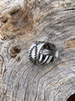 Tommy Jackson Ring of Apache Blue Turquoise – Turquoise & Tufa