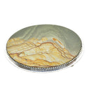 Gail Bird and Yazzie Johnson Buckle Of Picture Jasper|Turquoise & Tufa