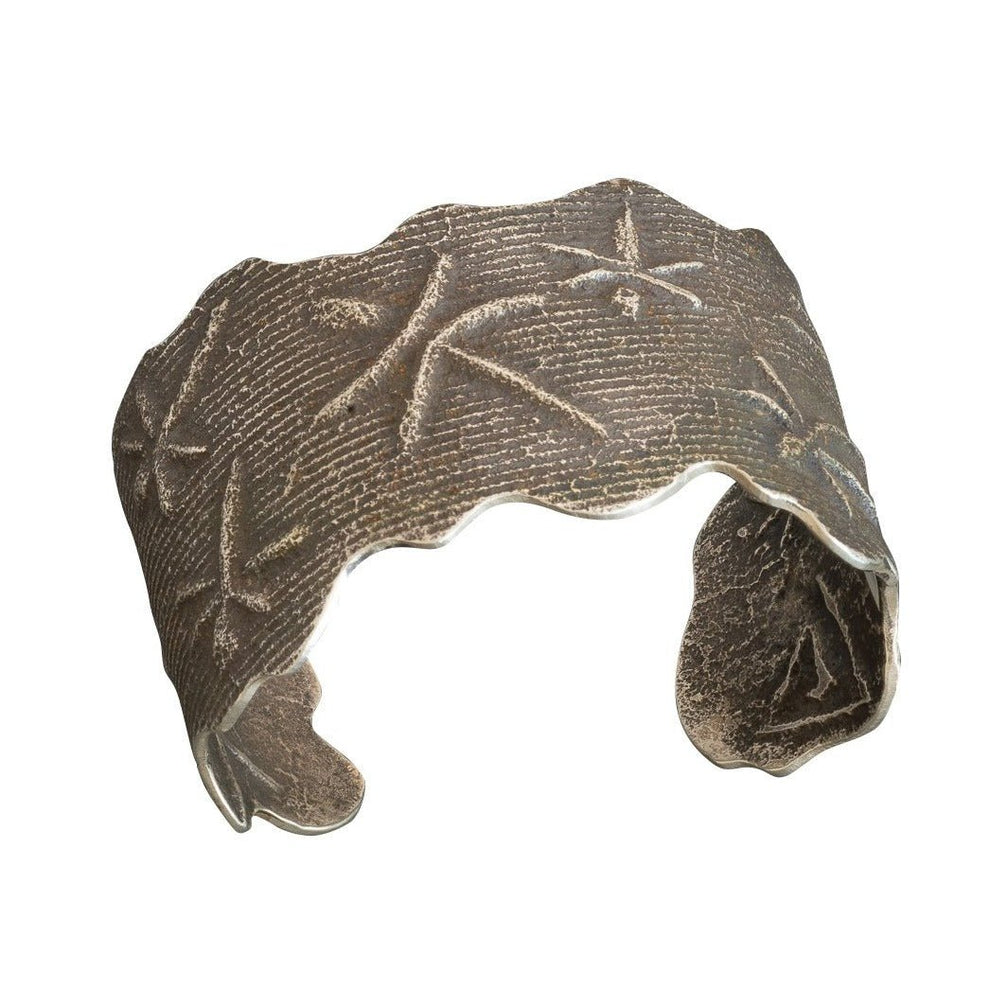 Ira Custer Silver Dragonfly Bracelet – Turquoise & Tufa